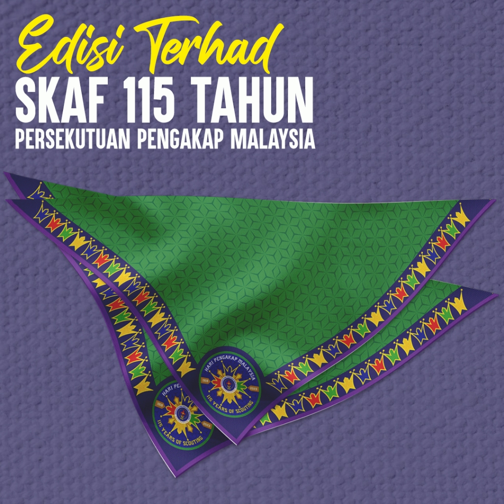 EDISI TERHAD SKAF 115 TAHUN PENGAKAP MALAYSIA | Shopee Malaysia