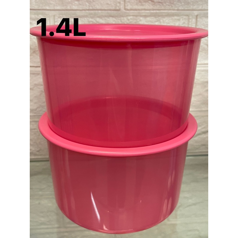🔥READY STOCK🔥💯Tupperware One Touch Topper/Canister 1.4L(1pc) | Shopee ...