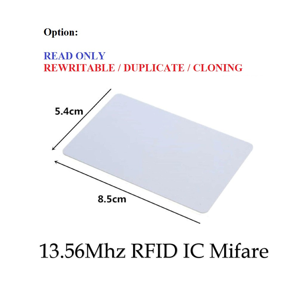 IC Card 13.56Mhz Proximity RFID Read Only / Rewritable Mifare Clone ... IC Card 13.56Mhz Proximity RFID Read Only / Rewritable Mifare Clone ...