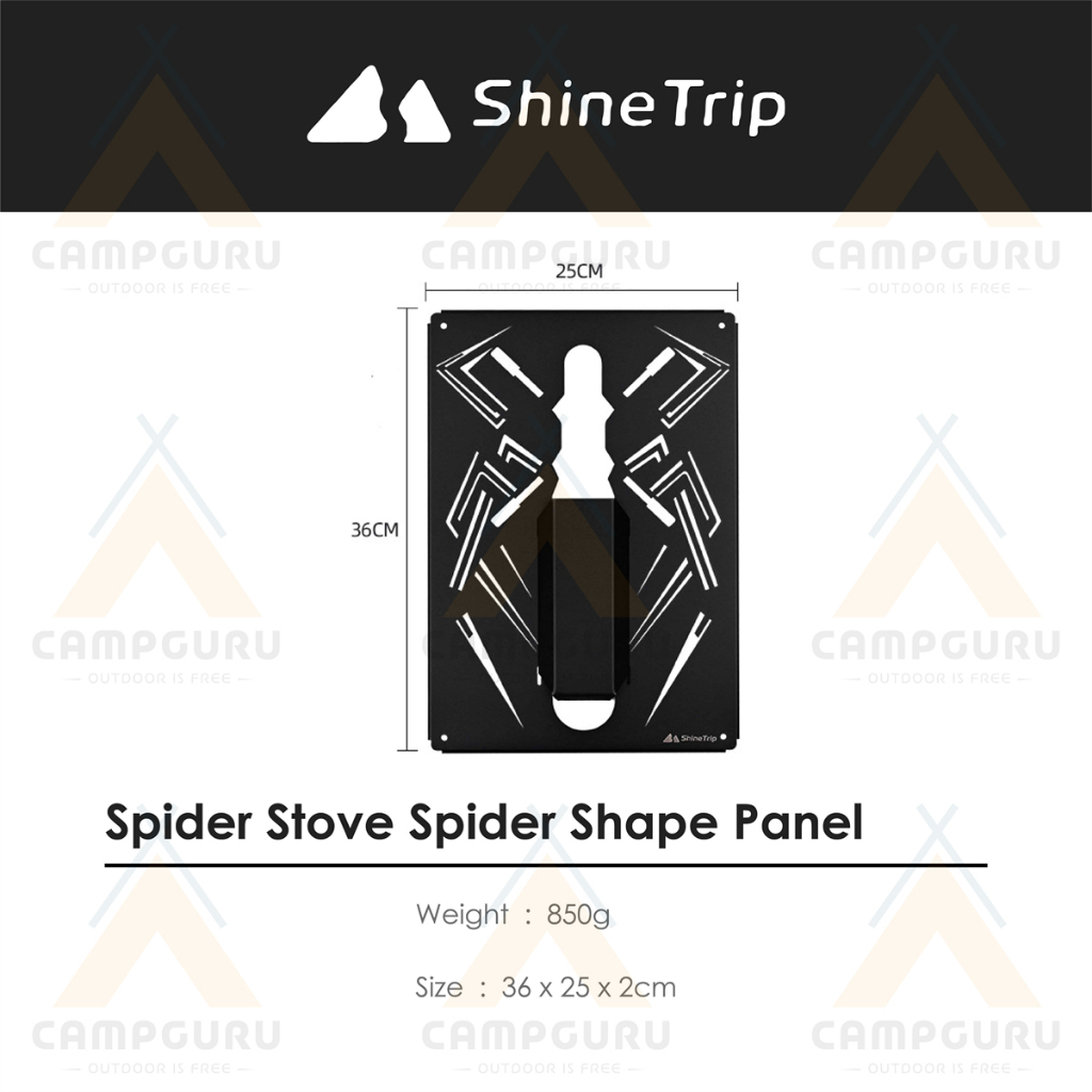 ShineTrip IGT Free Combination Foldable Table A440-H00 Black Mist ...