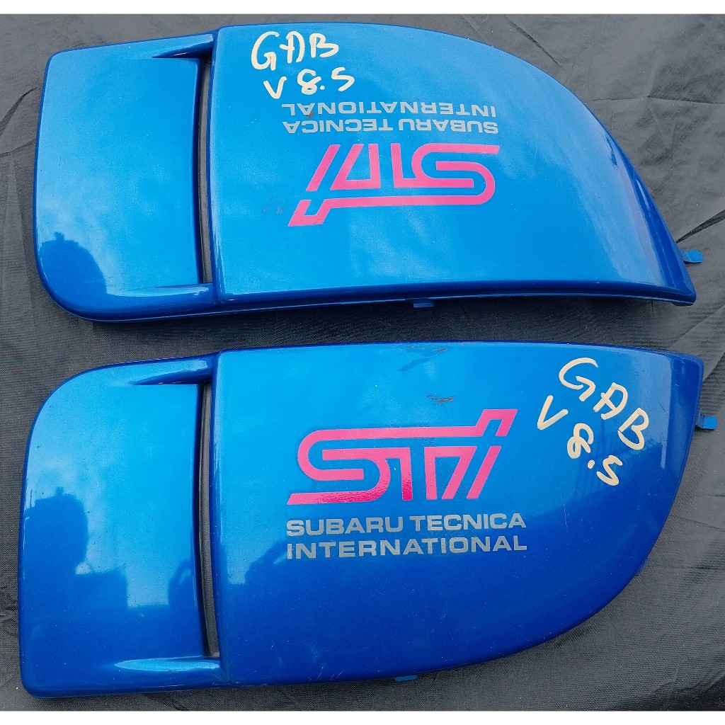 Subaru Impreza WRX STI GDB V8 2003 2004 2005 foglight foglamp cover ...