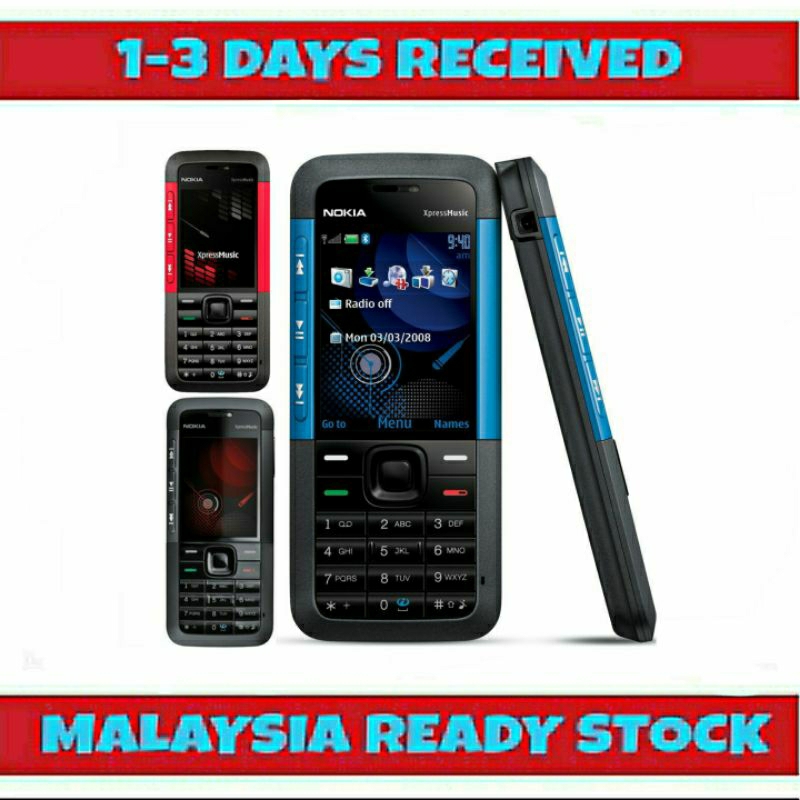 Original Nokia 5310 Xpressmusic 2 inch mobile phone senior phone ...