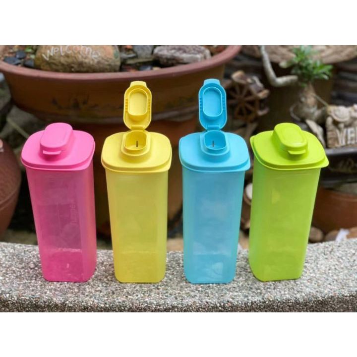 4 Colour: Ready Stock Tupperware Fridge Water Bottle 2.0L/ Pouch/ strap ...