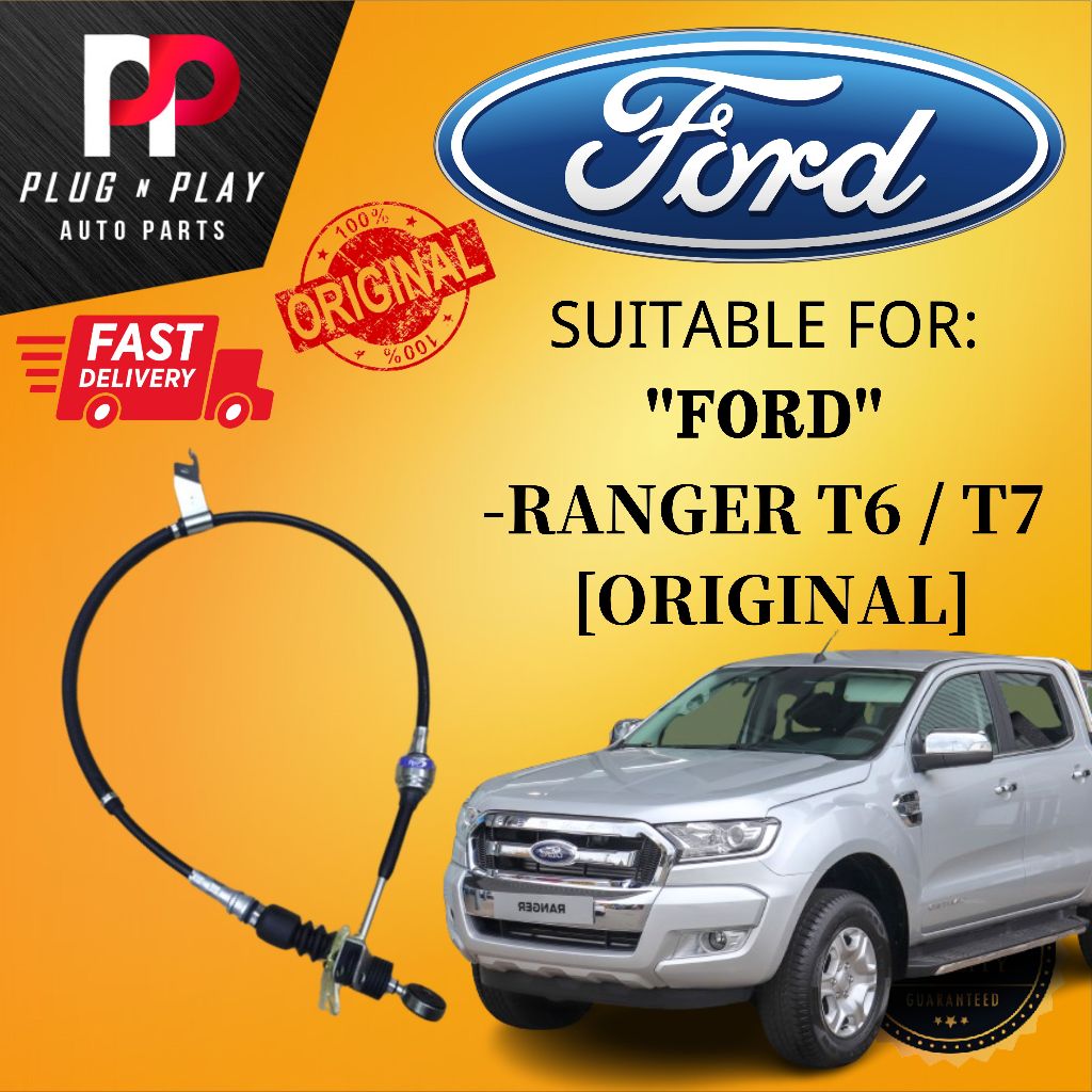 FORD RANGER T6 / T7 [ ORIGINAL ] 100% ORIGINAL FORD GEAR LEVEL CABLE ...