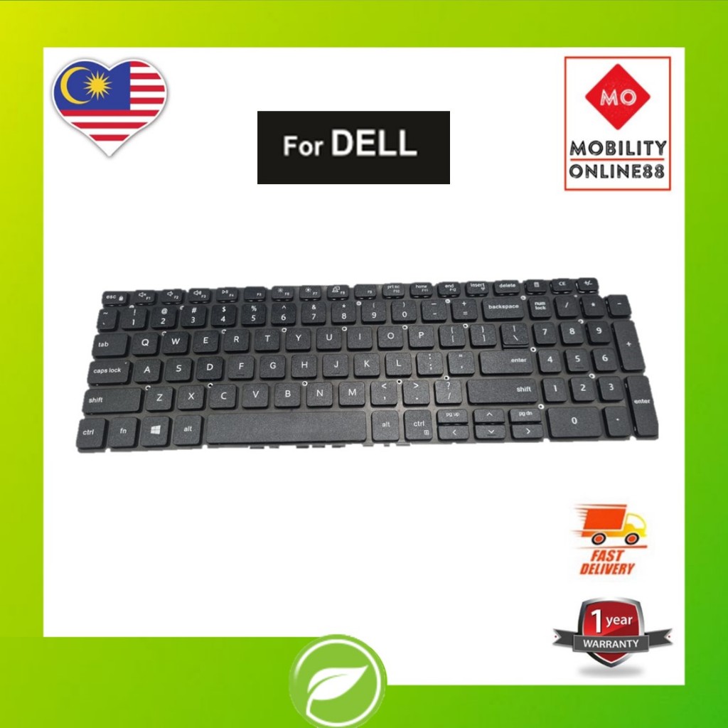 Dell 15 5584 5590 5593 5594 5598 Laptop Keyboard | Shopee Malaysia