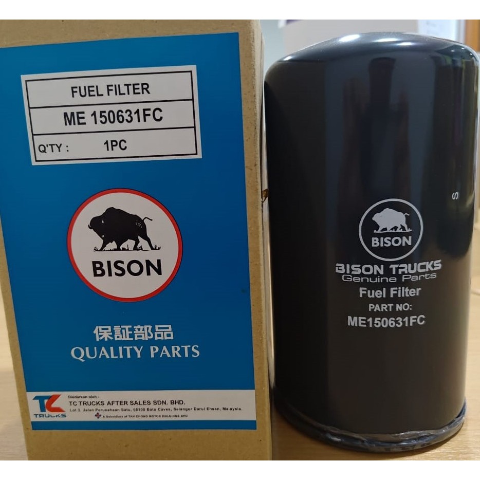Fuel Filter Mitsubishi Fuso 6D40T, 8DC9, 6D24T F-7290/ ME150631 (Bison) | Shopee Malaysia