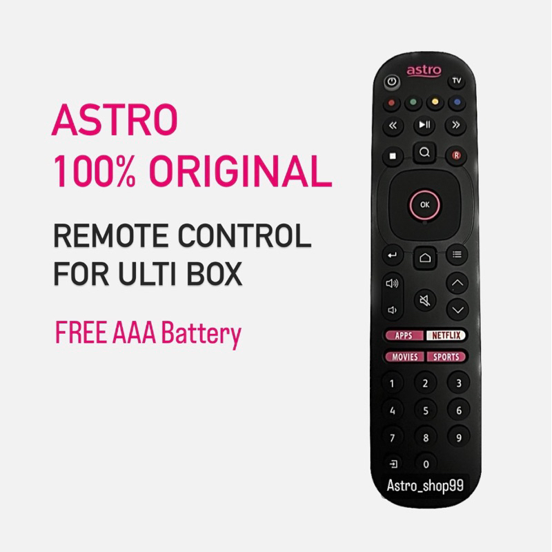 READY STOCKS !!! ASTRO ORI Ulti Remote Control | Shopee Malaysia