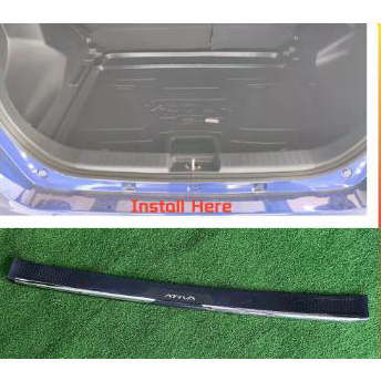 Perodua Ativa All Model Rear Bumper Guard / Bumper Protector | Shopee ...