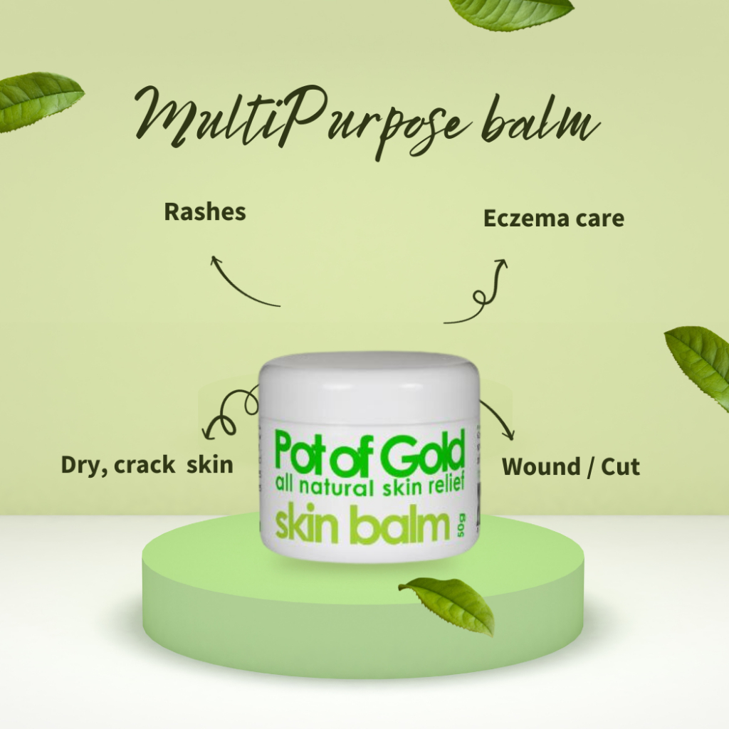 Pot of gold skin balm 15g/50g/problem skin treatment eczema wound cut ...