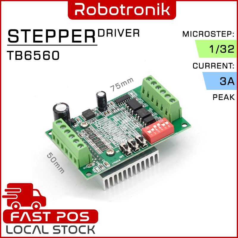 Stepper Motor Driver - DM 542 556 860H TB67S109 TB 6560 6600 | Shopee Malaysia