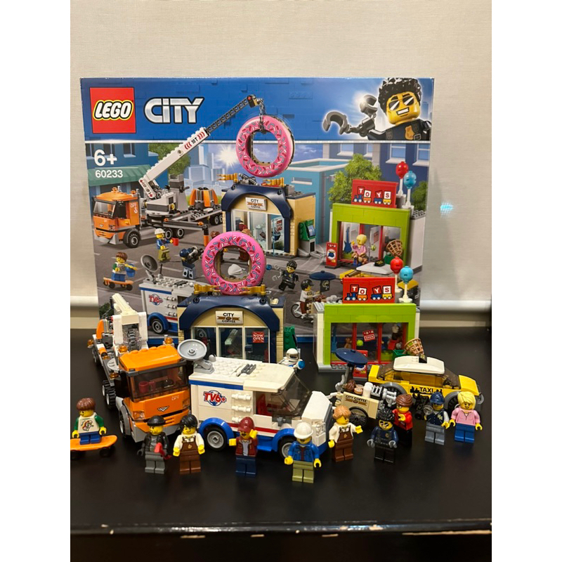 Lego City 60233 Donut Shop Opening (preloved) | Shopee Malaysia