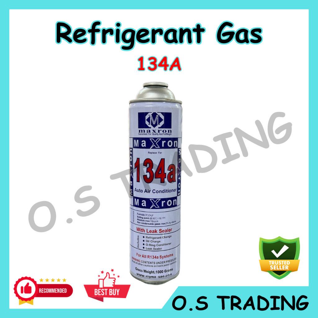 BITOP/MAXRON R134A/R22/R410A Refrigerant Gas ( Gas Peti Sejuk / Gas Peti Ais / Gas Kereta/Gas ...