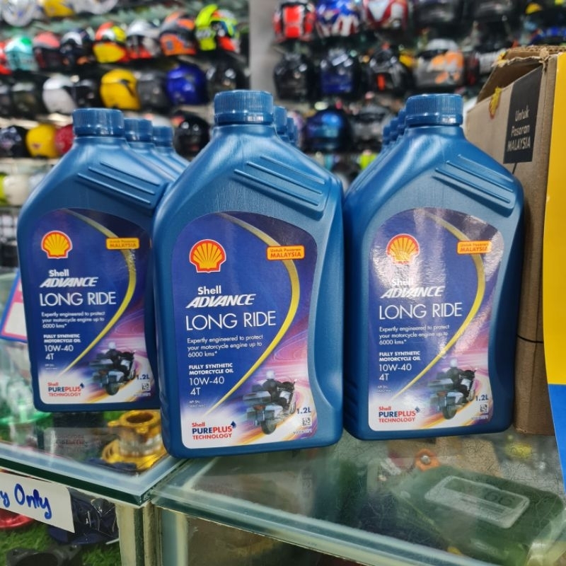 NEW PRODUCT SHELL Advance Long Ride 1.2L Fully Synthetic (1 bottle ...