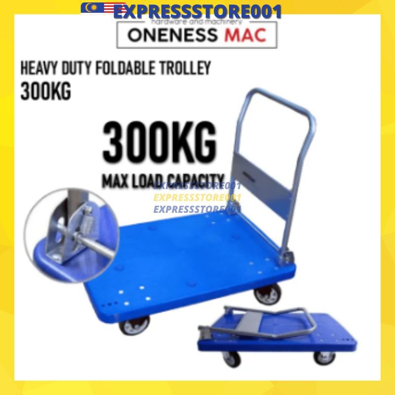 Heavy Duty Trolley Portable Hand Truck Trolley Iron PVC Foldable Load ...