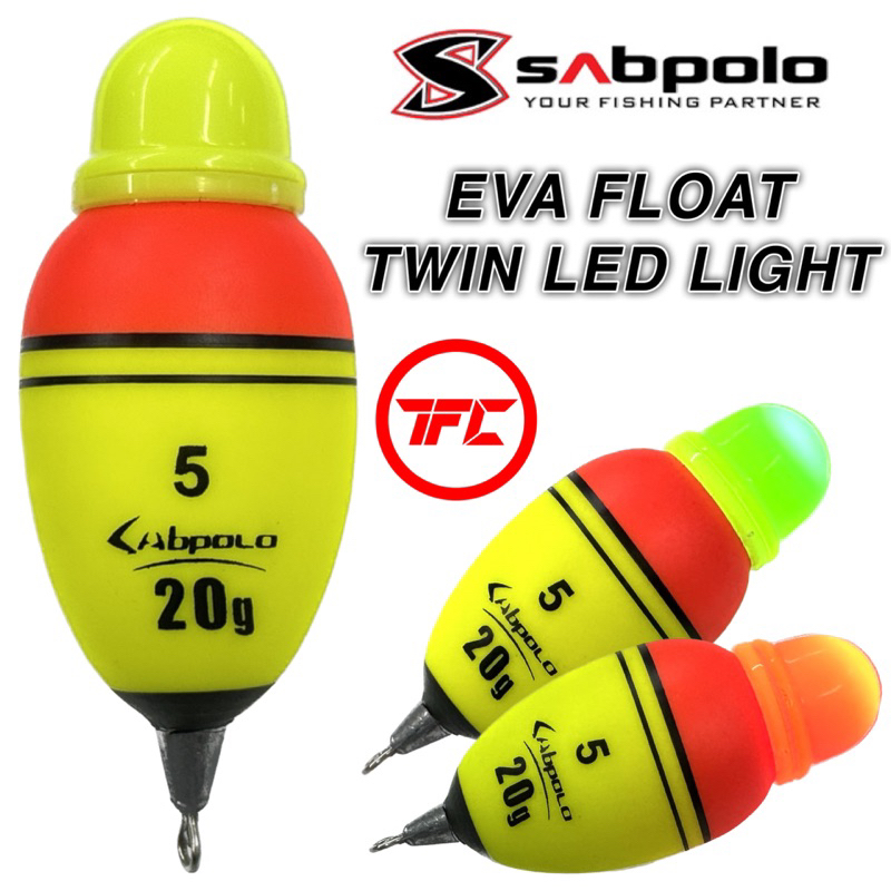 SABPOLO EVA Float Twin Led Light (Included Battery) | Shopee Malaysia