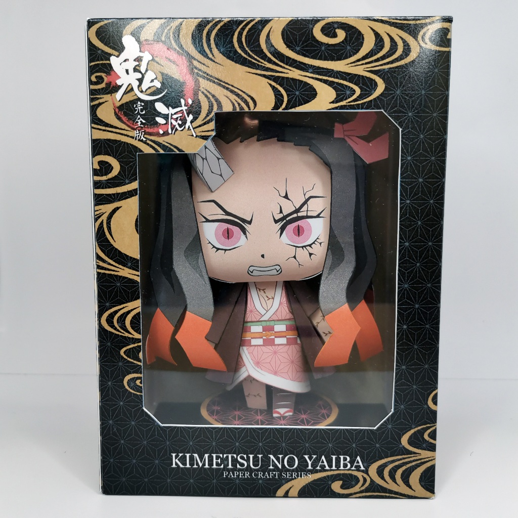 (ONI) NEZUKO-Demon Slayer (鬼化)祢豆子 Anime Figure Papercraft 鬼灭之刃 | Shopee ...