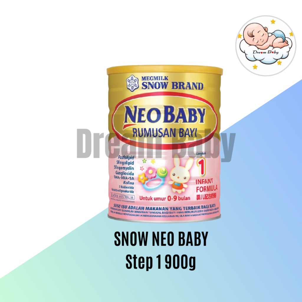 Snow Brand Neo Baby 900g - Step 1 / Rumusan Bayi Langkah 1 | Shopee ...