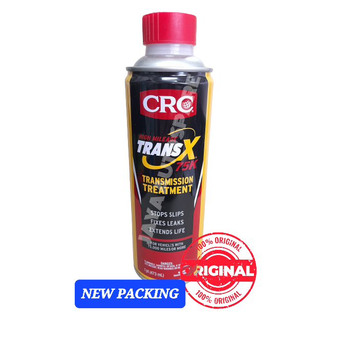CRC TRANS X AUTOMATIC TREATMENT HIGH MILEAGE 473ML | Shopee Malaysia