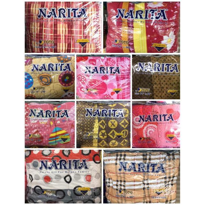 Toto Narita Comforter toto tebal design latest 2024 promo new ...