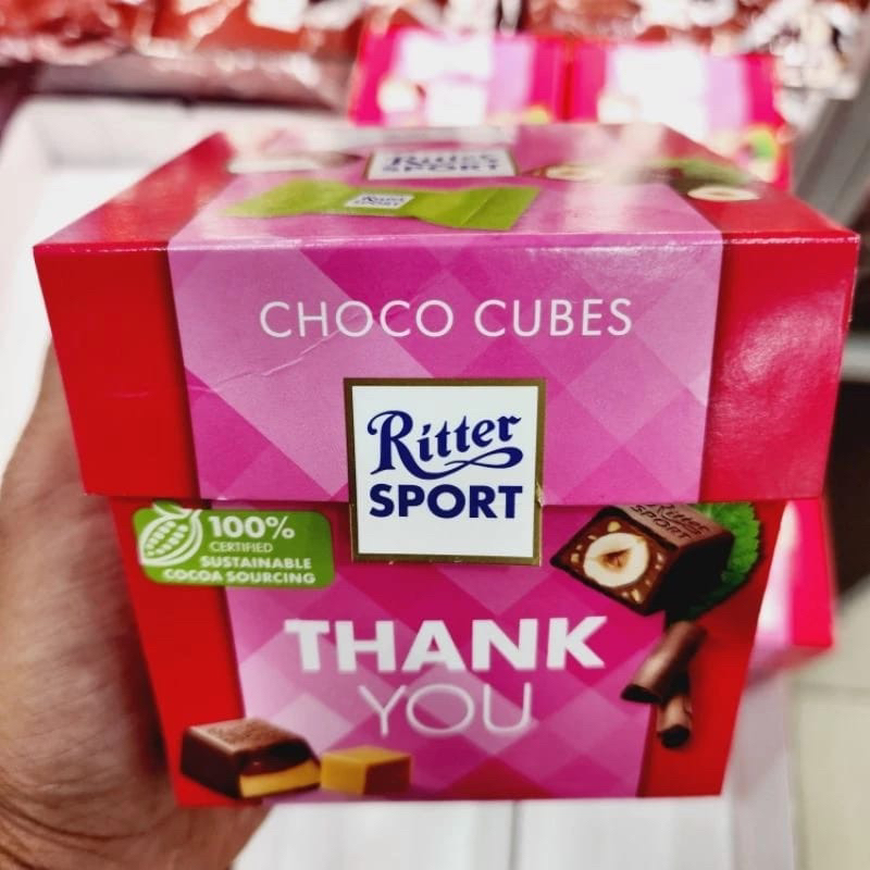Coklat 22pcs Ritter Sport Choco Cubes 176gm | Shopee Malaysia