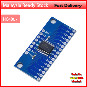 16-Channel Analog Multiplexer ( HC4067 ) | Shopee Malaysia