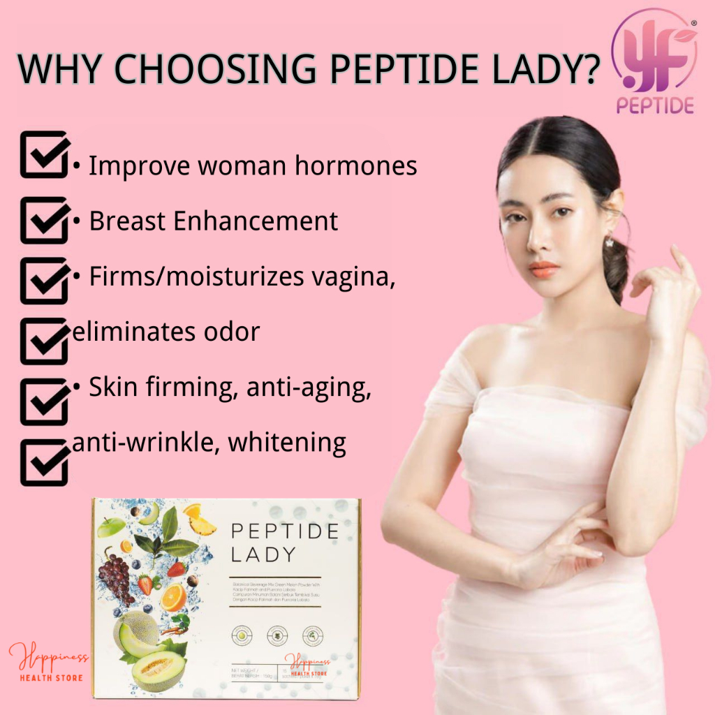 Peptide Lady | 0 Artificial Hormones/ 34 kinds of Nutrients ingredients ...