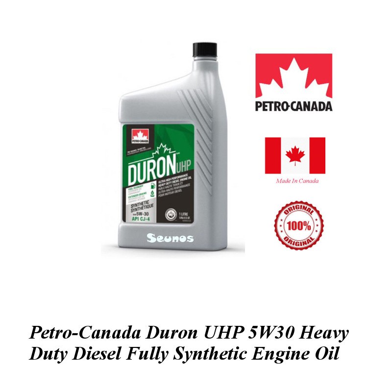 DURON UHP 5W-30 5W30 Fully Synthetic Heavy Duty Engine Oil HDEO API CK ...
