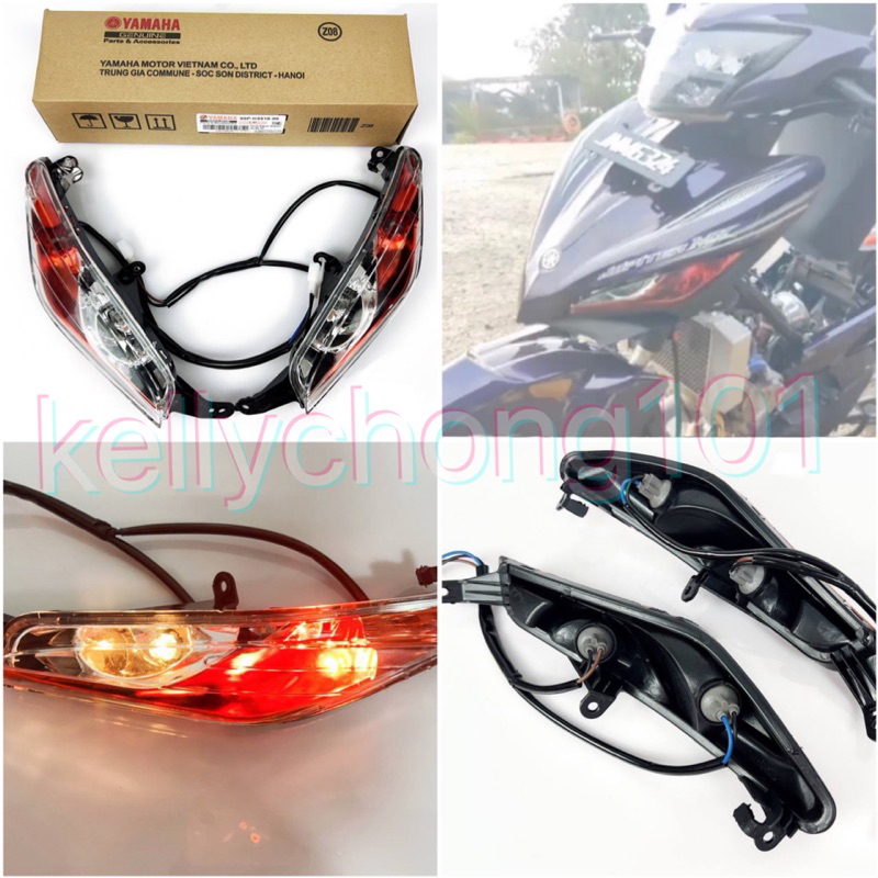 LC135 V2 VIETNAM SIGNAL LAMP LC135 V2 FRONT SIGNAL ORANGE SIGNAL SOCKET LCV2 CONVERT TO V4-V7 ...