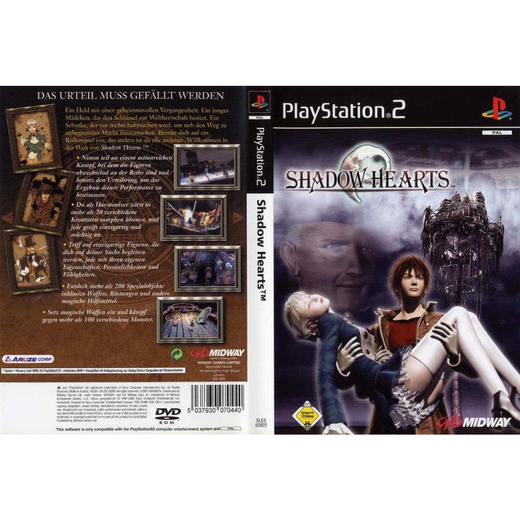 PS2 DVD Games Collection Shadow Hearts | Shopee Malaysia