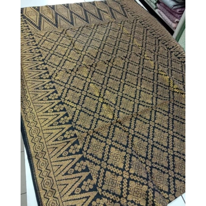 🔥NEW🔥 Sampin songket hitam emas Men Clothing Black Gold SAMPING For ...