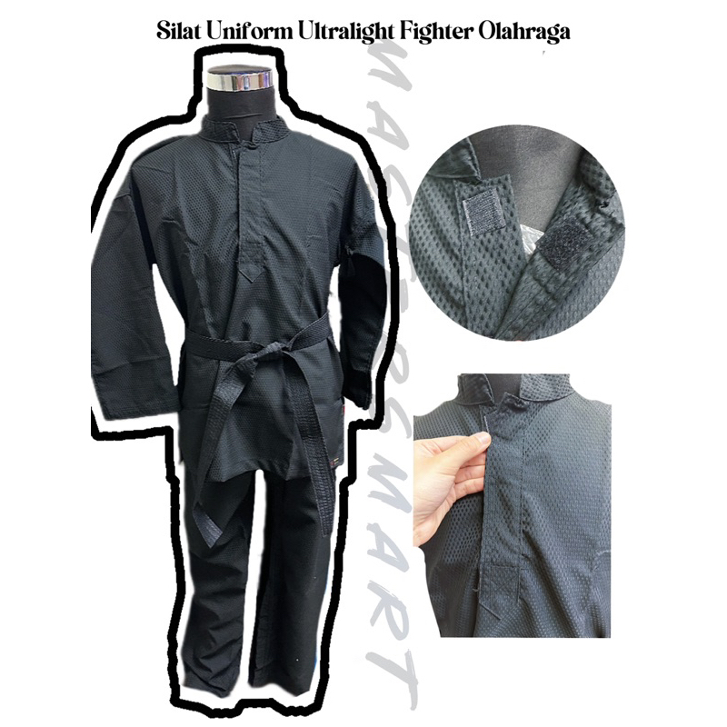 SILAT UNIFORM BAJU OLAHRAGA ULTRALIGHT FIGHTER RINGAN | Shopee Malaysia