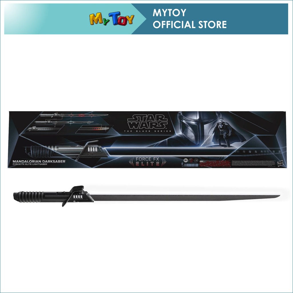 Hasbro Star Wars The Black Series Mandalorian Darksaber Force FX Elite ...