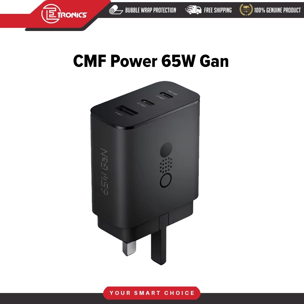 CMF Power 65W Gan - Original Warranty by Nothing Malaysia | Shopee Malaysia