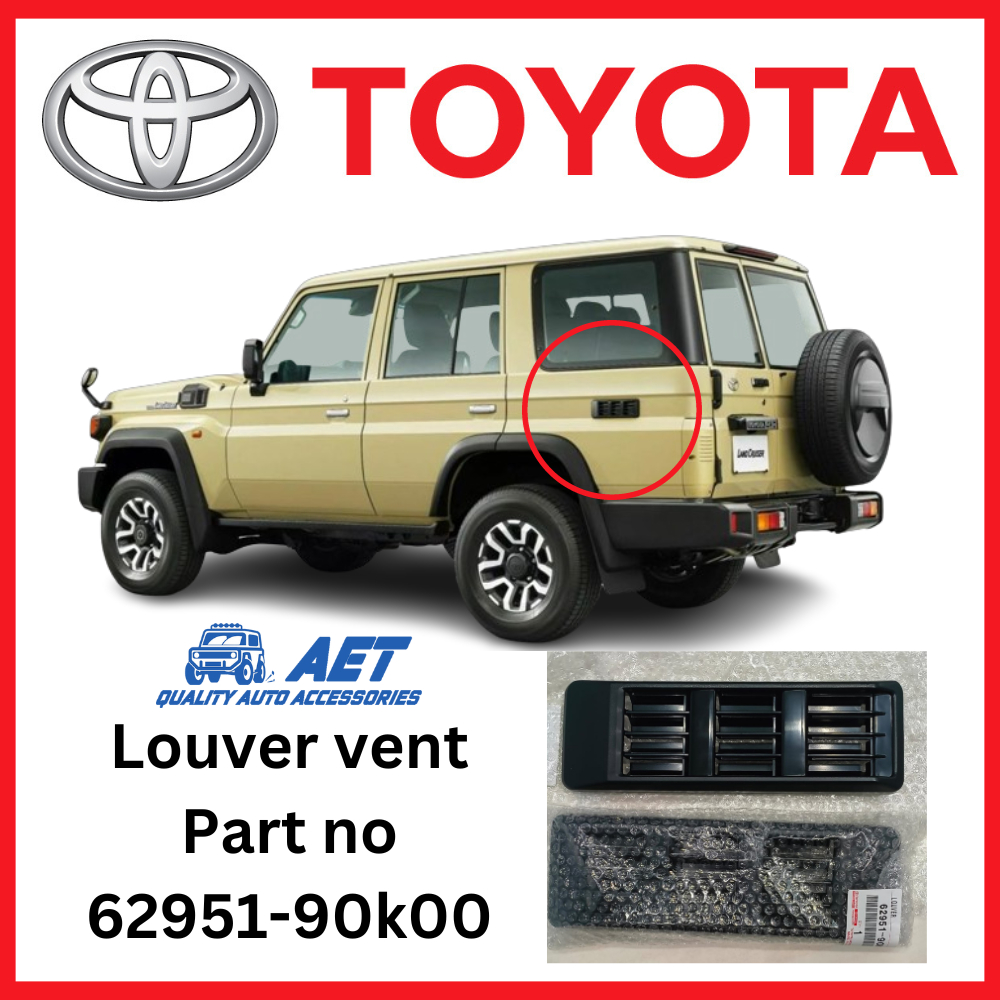 Toyota Land Cruiser LJ79 LJ70 LC2 LCll Louver Ventilation cover ...