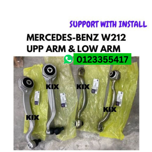 ORIGINAL MERCEDES-BENZ W212 FRONT UPPER LOWER ARM & FRONT LOWER ARM ...