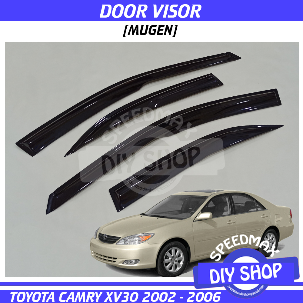 Toyota Altis Camry Door Visor Mugen 2002 2003 2004 2007 2008 2009 2012 ...