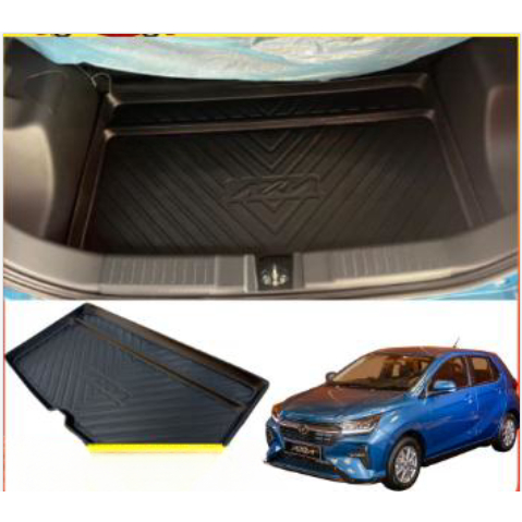 Perodua Axia 2023 Rear Cargo Tray / Boot Tray Axia Terbaru | Shopee ...