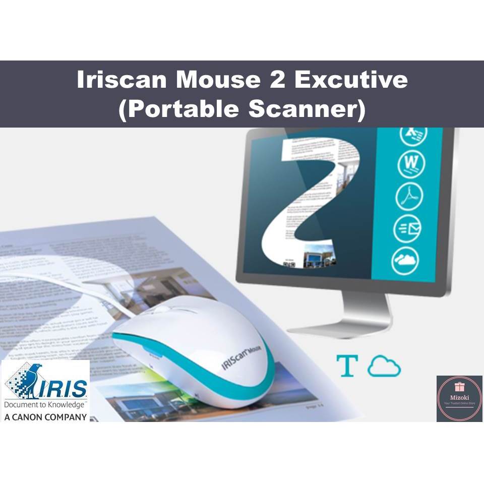 Iriscan Mouse 2 Excutive (Portable Scanner) | Shopee Malaysia