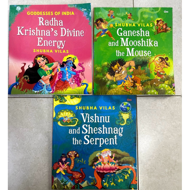 Children’s Story books Ganesha and Mooshika the Mouse/Radha Krishna’s ...