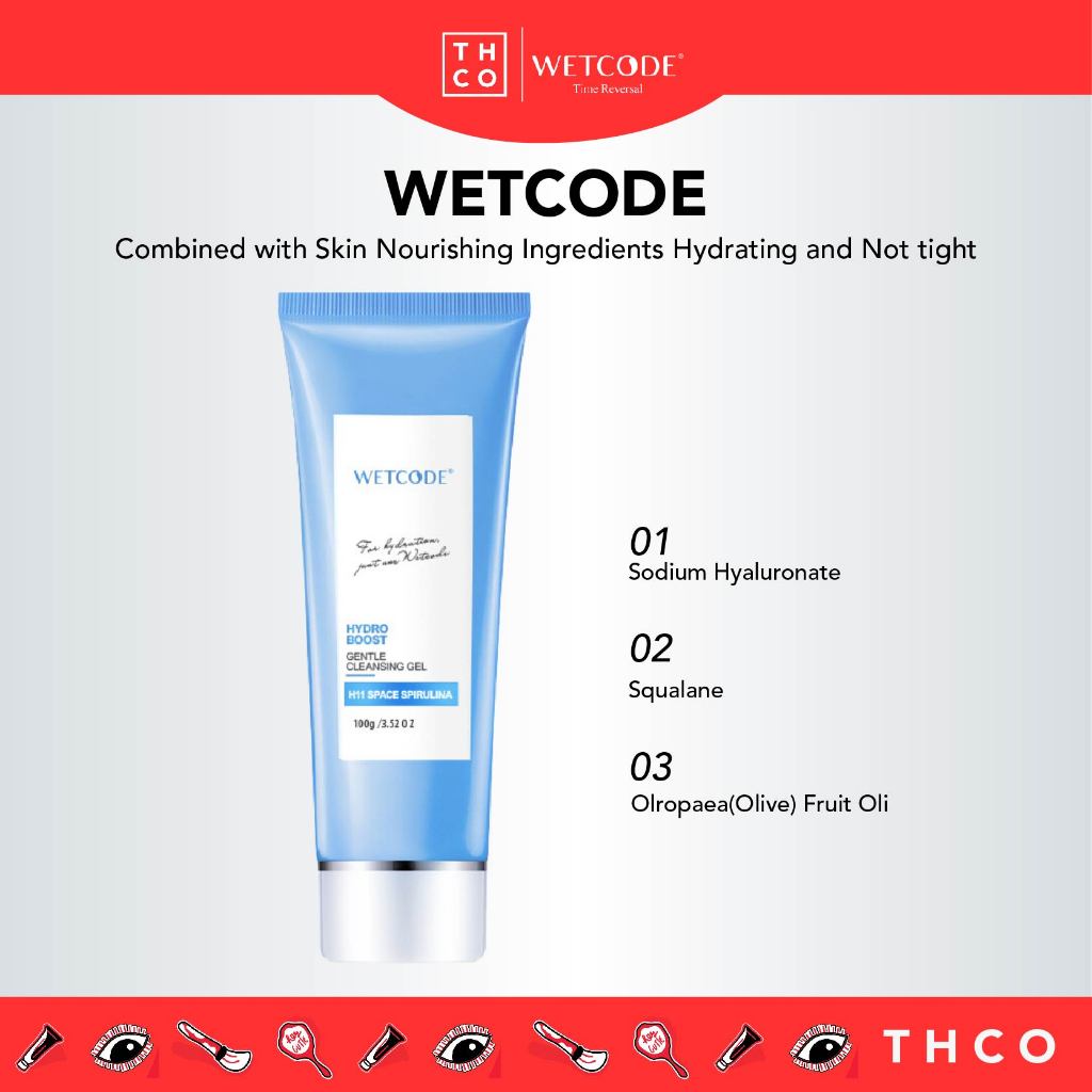 WETCODE Gentle Cleansing Gel / Amino Acid Cleanser 水密码沙漠绿洲洁面霜 ...