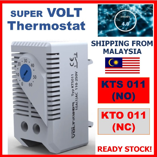 SUPERVOLT KTS 011 & KTO 011 COMPACT THERMOSTAT 0 ~ 60℃ | Shopee Malaysia