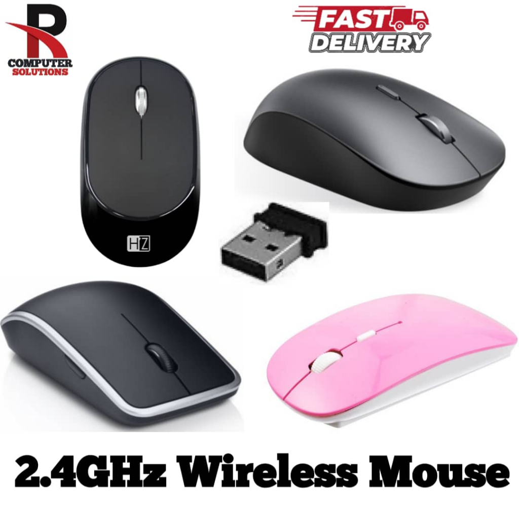 Wireless Laser Mouse Mix Model With Battery | Shopee Malaysia