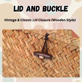 Rattan Basket Hamper Basket Bakul Mengkuang Rotan Handmade Woven Box ...