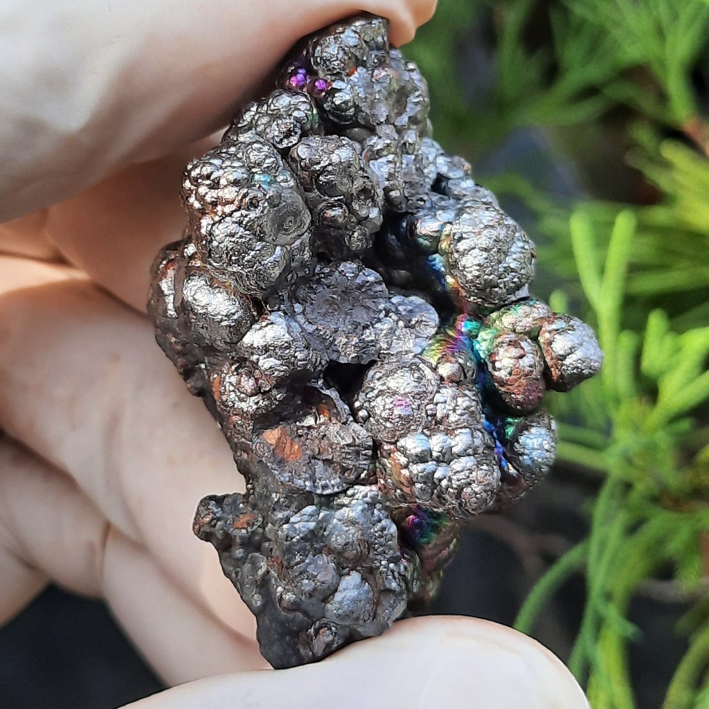 Colorful Beads Leklai 彩色珠粒力泥 Leklai Goethite 100% Natural Leklai ...