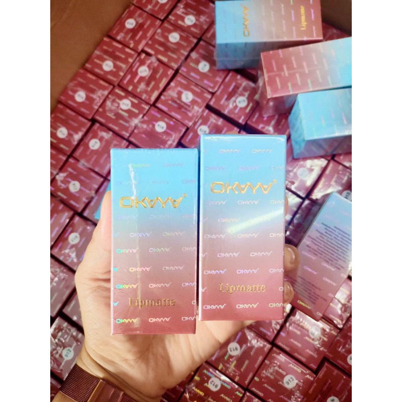 🎁OKAYA LIPMATTE WATERPROOF FAV MUA BELLAZ BELLA PARK | Shopee Malaysia