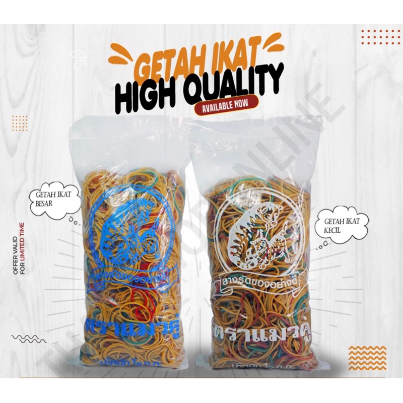 Rubber Band High Quality Thailand Getah Ikat Besar Big Getah Ikat Small ...