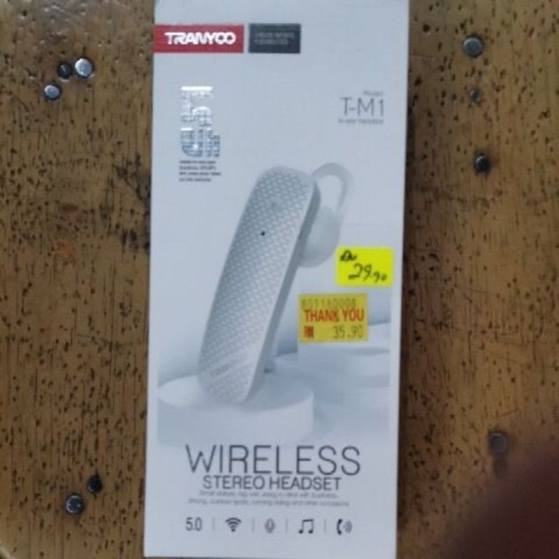 tranyoo t-m1 wireless headset | Shopee Malaysia