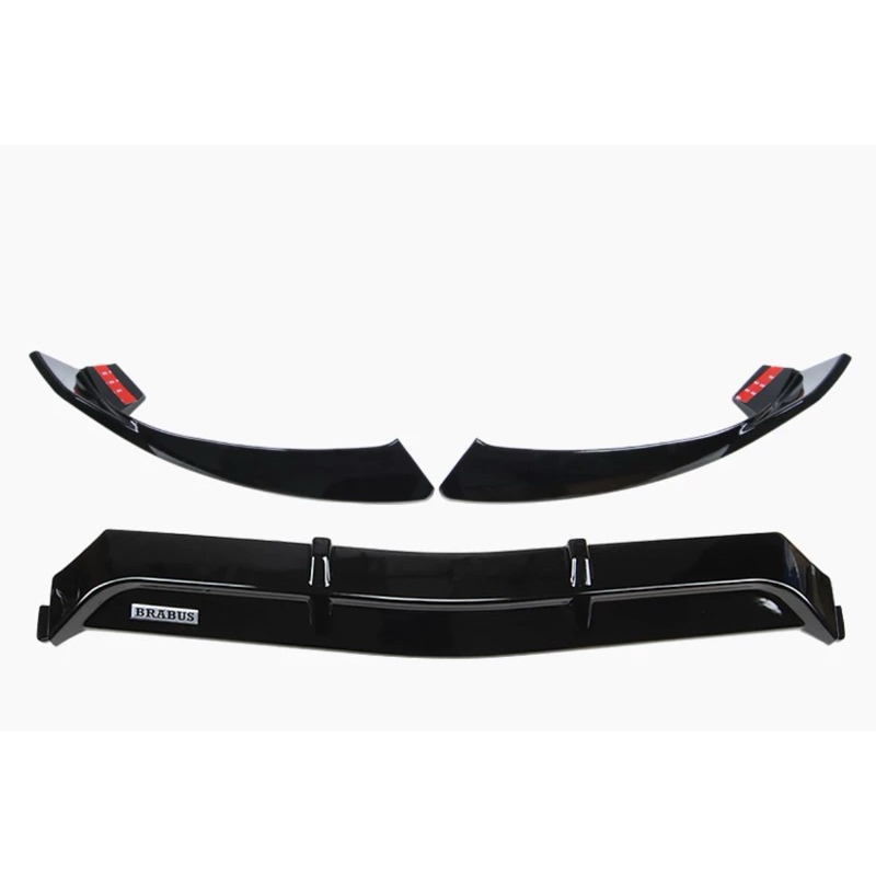Mercedes W205 C180 C200 C250 C300 15-20 BRABUS Front lip Diffuser ...