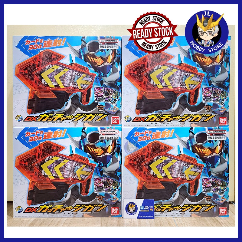 [READY STOCK] BANDAI Kamen Rider Gotchard DX Gotcharge Gun Ride Chemy ...