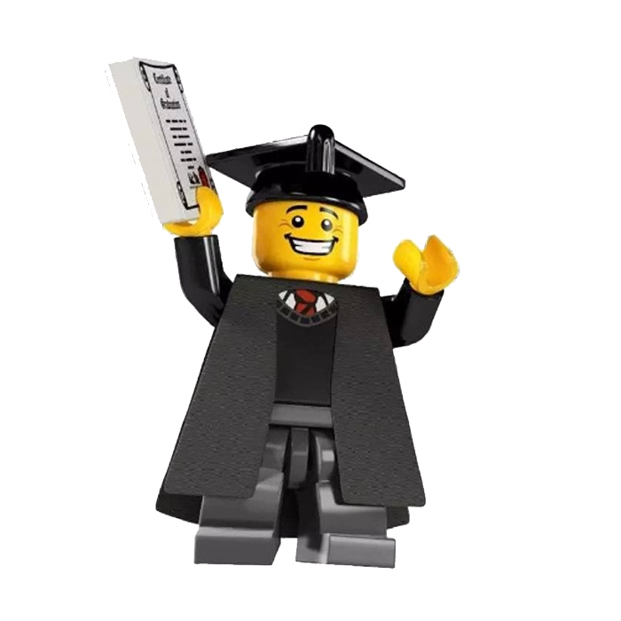 Lego Compatible Minifigures Graduation University College Convocation Student | Shopee Malaysia